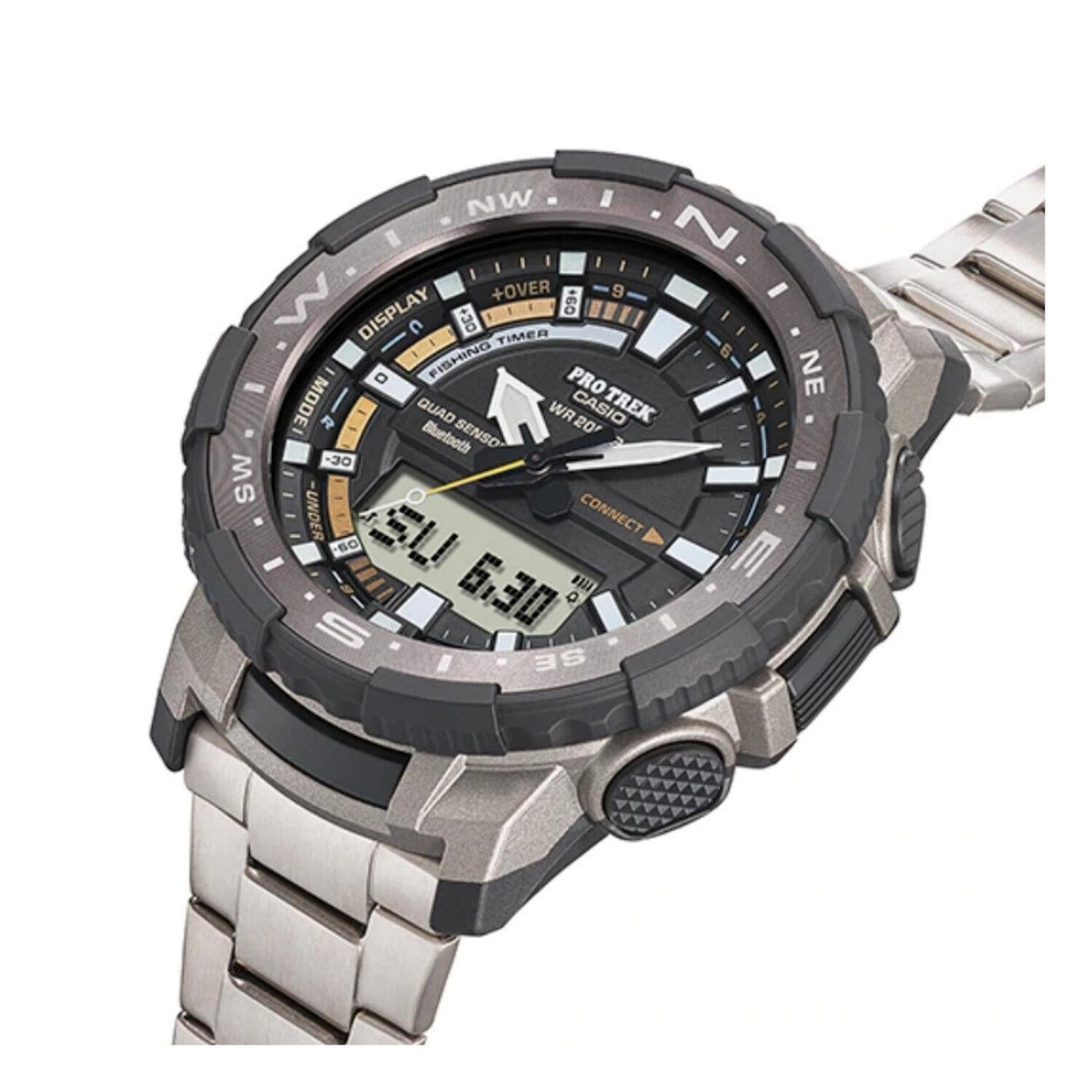 Reloj CASIO PRT-B70T-7CR Men´s Con fecha-Negro – Watch2gomx