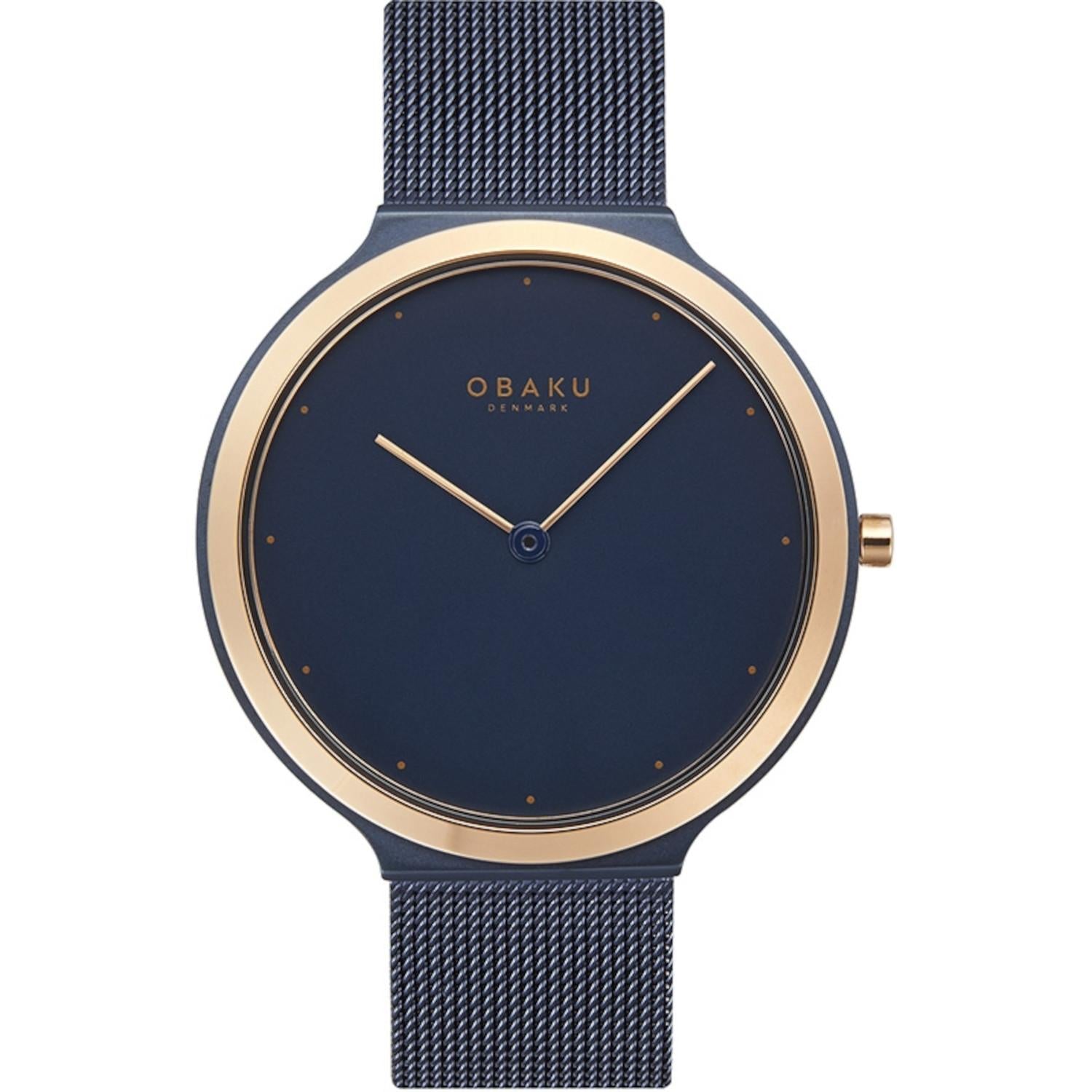 Reloj Obaku Denmark V269GXSLML SATIN OCEAN-Azul – Watch2gomx